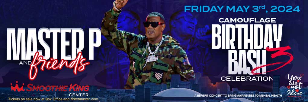 3rd Annual Master P Birthday Bash | Smoothie King Center